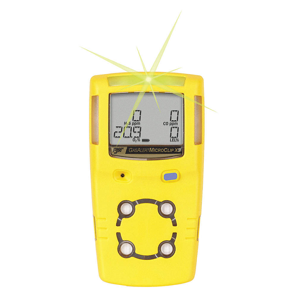 BW 4 Head Monitor GasAlert Micro Clip X3 Serial | Buy Online For $1,075 ...